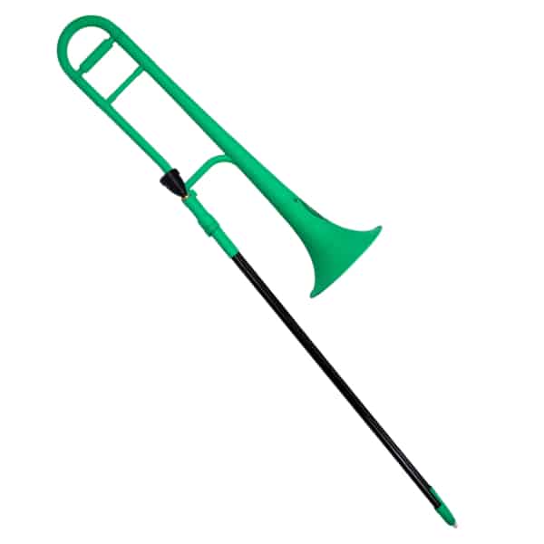 ZO Plastic Bb Trombone – Screamin’ Green Finish – Orchestral Supplies ...