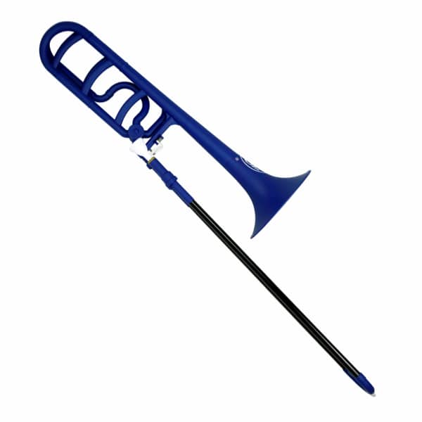 ZO Plastic Bb/F Trombone – Blue Blast Finish – Orchestral Supplies ...