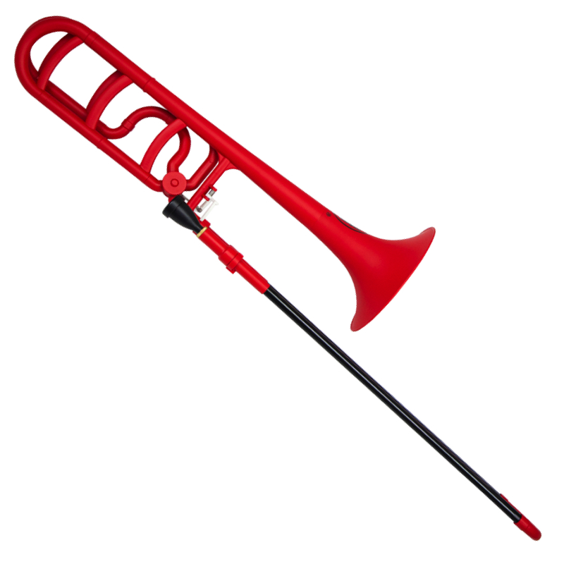 ZO Plastic Bb/F Trombone - Racing Red Finish | Orchestral Supplies ...