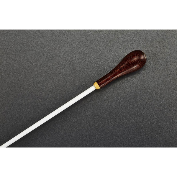 TAKT 15″ White Carbon Fibre Conducting Baton – Pear-shaped Tintul Heel with Boxwood Eye & Brass ...